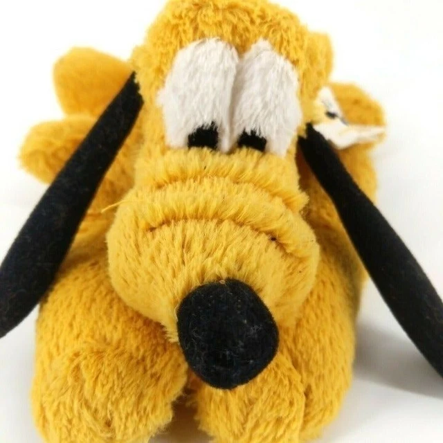 DISNEY WORLD PLUTO Bean Bag Plush Stuffed Animal 10" Souvenir £12.42 ...
