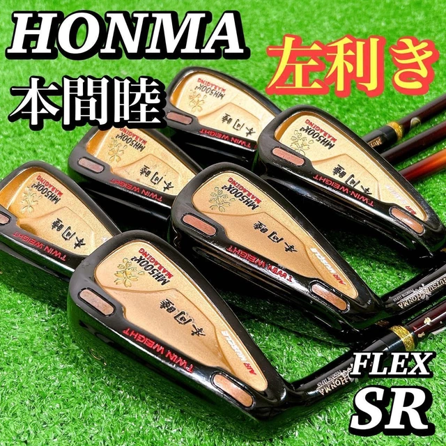 JEU DE FERS gauche HONMA MUTSUMI HONMA MH500X2 #5-pw 6 pièces Graphite ...