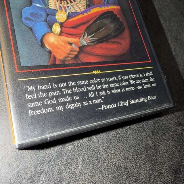 THE TRIAL OF Standing Bear VHS Native American Indian Movement £21.99 ...