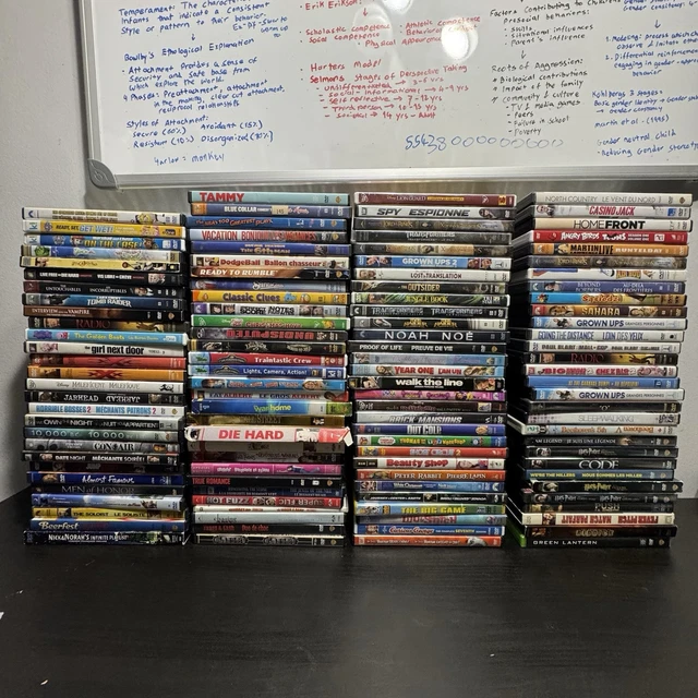 125 DVD MOVIE Lot – Assorted Wholesale Bulk – Free Shipping $142.49 ...