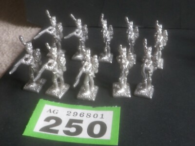 LEAD SOLDIERS FOR Battle Of Waterloo 10 French Line Infantry Standing ...