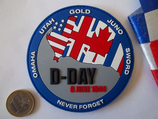 ÉCUSSON DÉBARQUEMENT NORMANDIE D-DAY 6 juin 1944 EUR 10,00 - PicClick DE