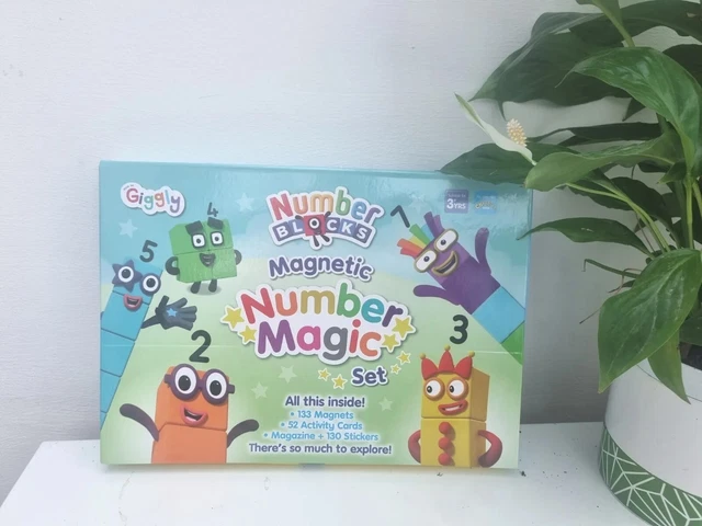 NUMBERBLOCKS MAGNETIC special needs Autism Birthday gift learning ...