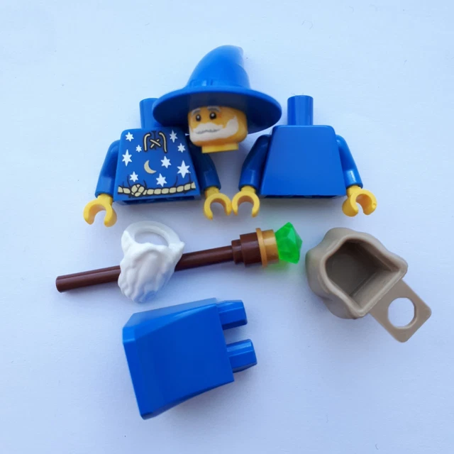 LEGO CASTLE MINIFIGURE DRAGON KNIGHTS MAJISTO WIZARD PART cas569 EUR 6 ...