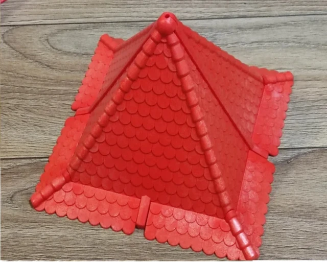 PLAYMOBIL TEJADO TECHO Completo Ref 70955 3449 6307 Museo Edificio ...