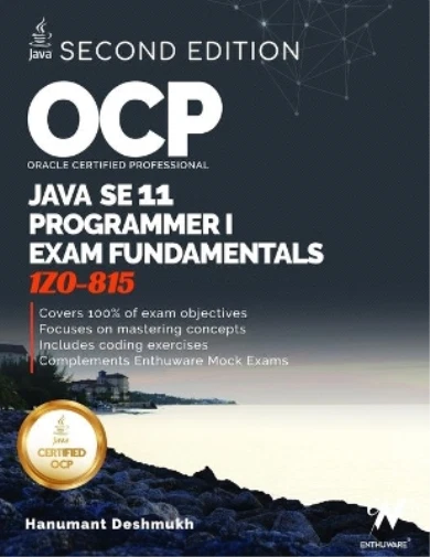 HANUMANT DESHMU OCP Oracle Certified Professional Java SE 11 Programmer (Poche) EUR 40,03 ...