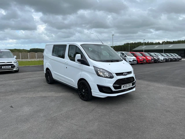 FORD TRANSIT CUSTOM Sport Swb 6 Seater Crew Van 2.2 Tdci 170 ***Vat ...