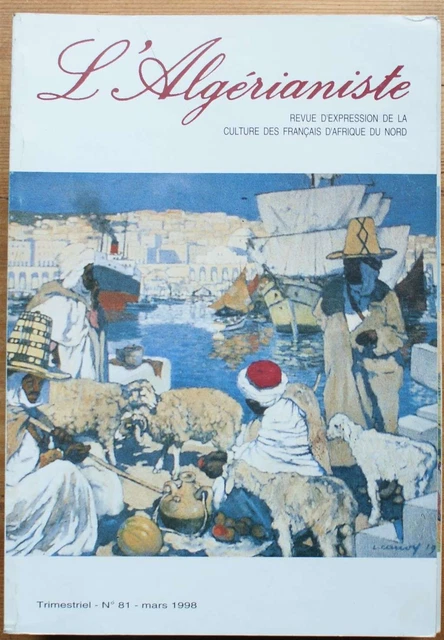 020059 - L'ALGÉRIANISTE n° 81 de mars 1998 [algerie,oran,alger] EUR 8,00 - PicClick FR