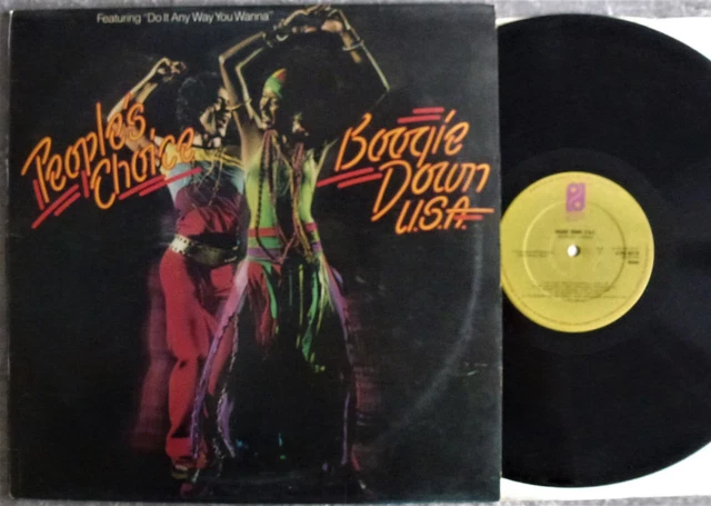 RARE~PEOPLE'S CHOICE~BOOGIE DOWN Usa~A1/B1~1975 Philadelphia Uk Lp~Soul ...
