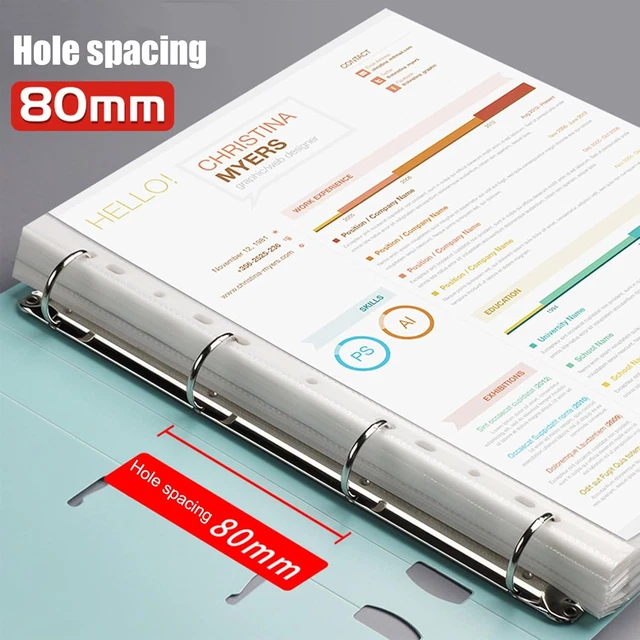 STANDARD INSERT RING Binder, Includes Binder with Refillable Loose Leaf ...