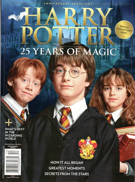 HARRY POTTER 25 YEARS OF MAGIC Magazine Special Collector's Issue ...