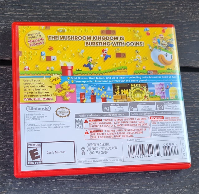 NEW SUPER MARIO Bros. 2 Nintendo 3DS XL 2DS Game Case & Manual £18.24 ...