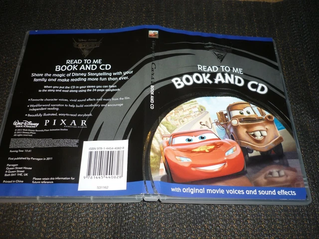 DISNEY PIXAR CARS 2 Read To Me Book And Cd (Walt Disney Records ...