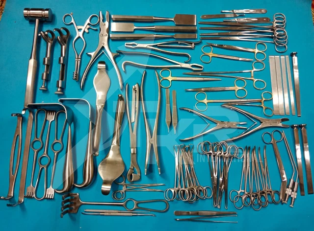 BASIC MAJOR ORTHOPEDIC Lot Of 74 Pcs Set Surgical Instruments $945.68 ...