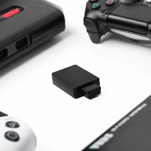 FOR SEGA GENESIS/MEGA Drive Blueretro Bluetooth-Compatible Grip Adapter ...