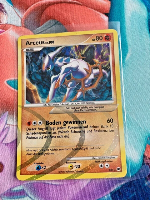 ARCEUS AR8 - Holo - German - Platinum Arceus - Pokemon Booster/Box £36. ...