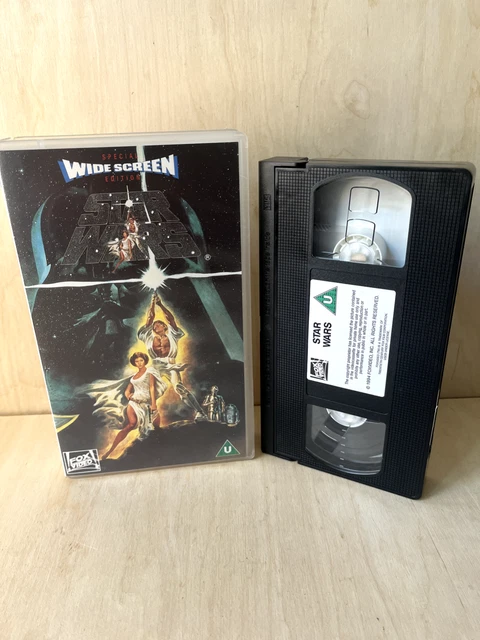 STAR WARS VHS Special Wide Screen Edition 1977 FOX Video EUR 21,18 ...