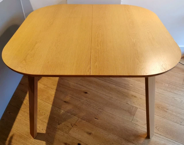 JOHN LEWIS EXTENDING Dining Table ANYDAY Anton 4-6 Seater, Oak Veneer £ ...