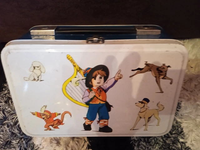 REMI SANS FAMILLE VINTAGE boite à gouter lunch box , très rare tbe pour ...