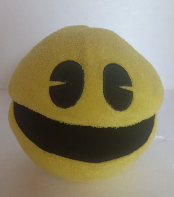 PAC-MAN SOFT TOY Plush Beanie 7” Pacman Bandai Namco Ghosts Game £11.99 ...