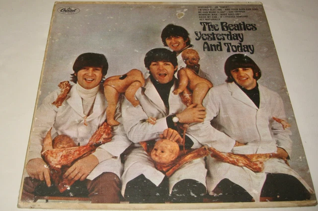 BEATLES BUTCHER COVER 3rd State 1966 Yesterday & Today Orig. Capitol A ...