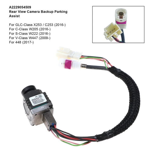 REAR VIEW CAMERA A2229054509 For Mercedes-Benz X222 X253 C253 GLC W222 ...