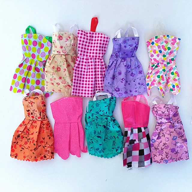 DIY DOLL CLOTHES Evening Dress Dollhouse Accessories Christmas Birthday ... DIY DOLL CLOTHES Evening Dress Dollhouse Accessories Christmas Birthday ...