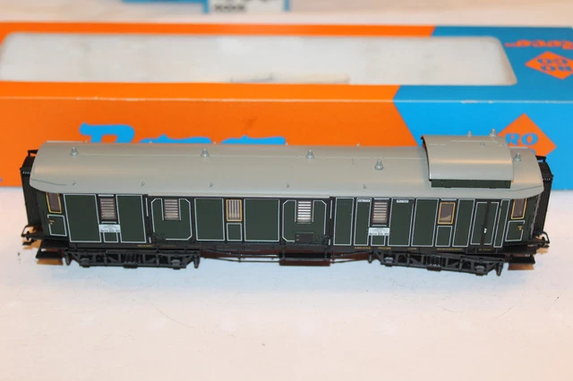 ROCO H0 41371 K.Bay.Sts.B. Packwagen PPü 17669 mit KKK - Neuwertig EUR ...