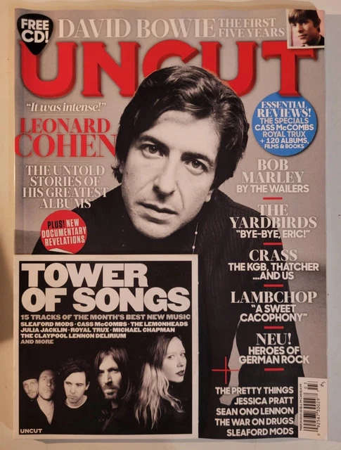 UNCUT MAGAZINE MARCH 2019 Leonard Cohen David Bowie First Five Years ...