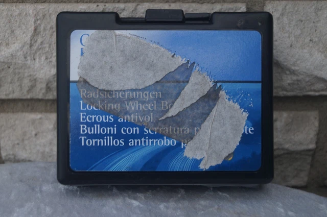 ORIGINAL GM OPEL Radmuttern Felgenschloss 13331034-Zafira,Mocca,Insigna ...