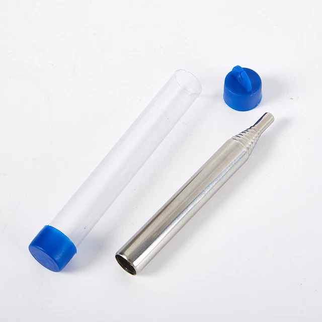 FIRE BLOWER PIPE Collapsible Retractable Stainless Steel Blow Tube ...