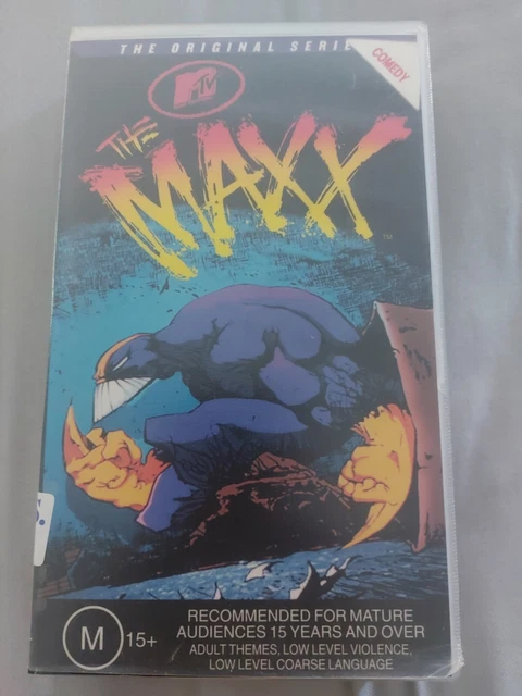 MTV’S THE MAXX Image Comics VHS Video Tape 1996 Original Series RARE ...