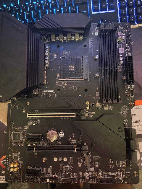 FAULTY MSI MPG B550 Gaming Plus Am4 £26.70 - PicClick UK