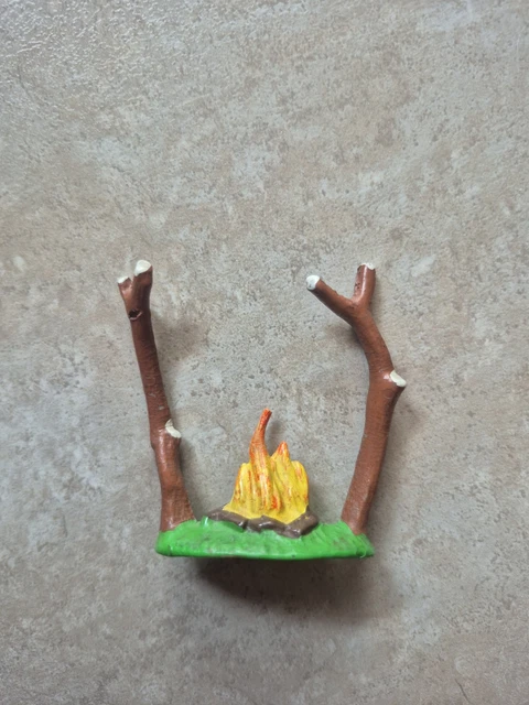 DDR GUMMI INDIANER Cowboy,SELTENES Zubehör Lagerfeuer Groß EUR 2,00 ...