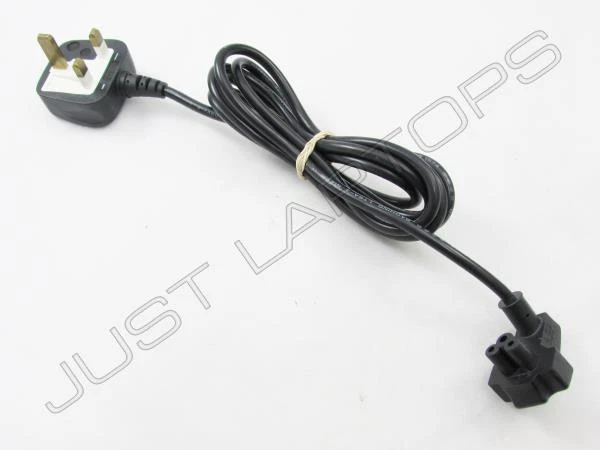 1.5M - 1.8M C5 Cloverleaf 3-Pin U-Bend Hook End Mains Lead Power Cable ...