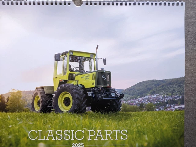TRAKTOREN KALENDER 2025 MB Trac Unimog Eicher Schlüter John Deere ...
