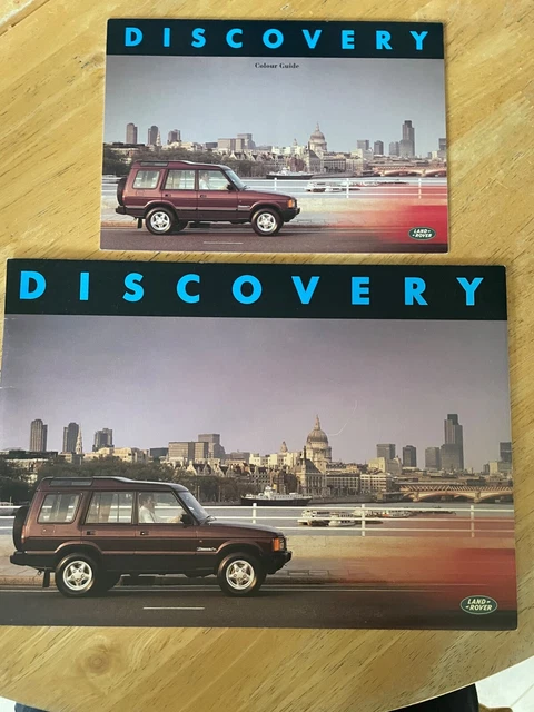 LAND ROVER DISCOVERY 2 brochure & colour chart - 2.0 Mpi, 2.5 Tdi and 3 ...