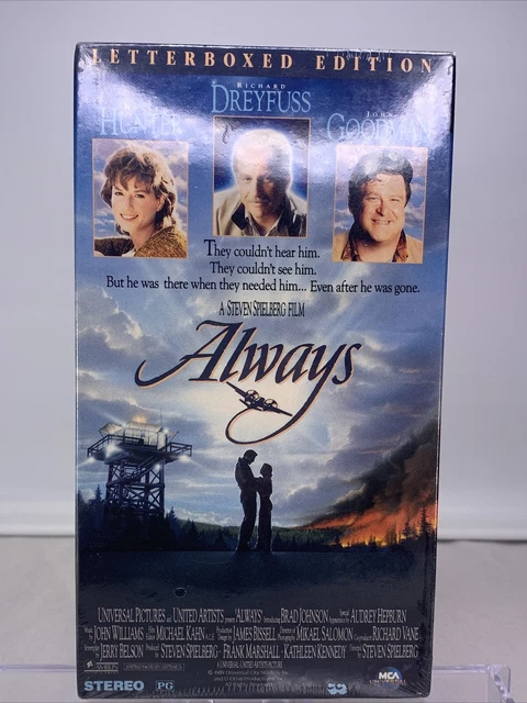 ALWAYS (VHS,1997)HOLLY HUNTER -Richard Dreyfuss -John Goodman-NEW ...