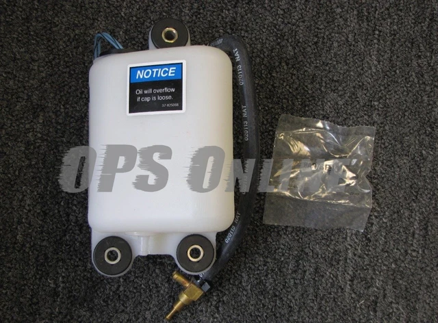 NEW OEM MERCURY Outboard Oil Tank Assembly/3.0L OPIMAX/ 1200-8M0064075 ...