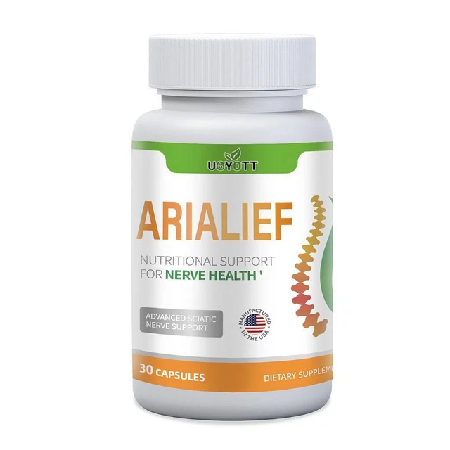 ARIALIEF CAPSULES FOR Sciatica Advanced Ffective Pain Relief 30 ...