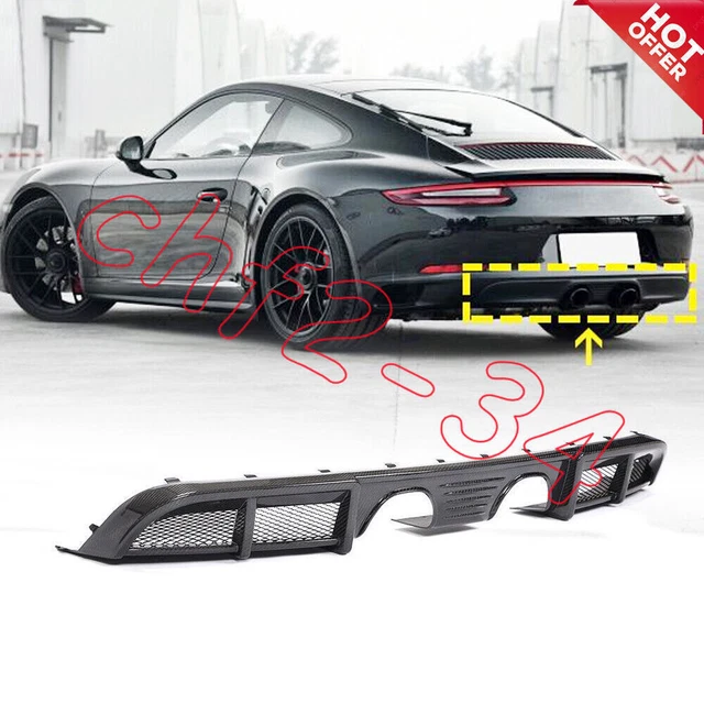 CARBON FIBER REAR DIFFUSER for PORSCHE 911 991.2 CARRERA GTS 2017-19 ...