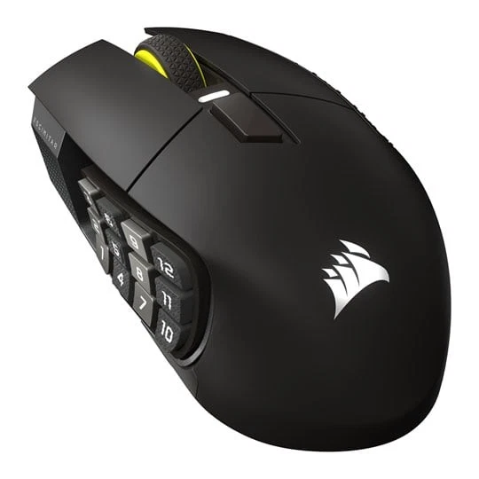 CORSAIR SCIMITAR ELITE Wireless SE Gaming Mouse, Gun Metal, Marksman S ...