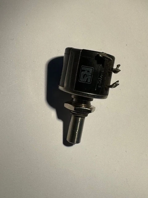 VISHAY 50KΩ ROTARY Potentiometer 10-Turns 1-Gang Panel Mount £7.50 ...