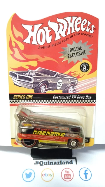 HOT WHEELS 2002 RLC serie one Customized volkswagen drag bus (NP43) EUR ...