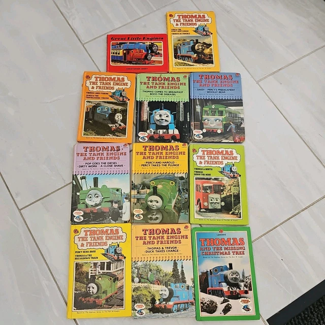 THOMAS THE TANK Engine. Ladybird Hardback Book Bundle x 11 Vintage £19. ...
