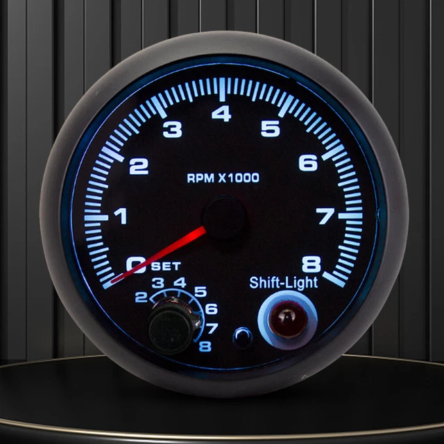 CAR SPEEDOMETER GAUGE with Shift Light Electrical Speedometer Gauge ...