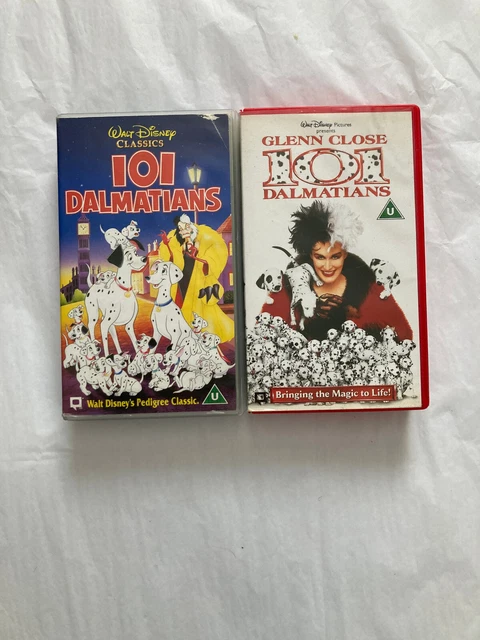 DISNEY: 101 DALMATIANS Cartoon & 101 Dalmatians Live Action - Bundle ...