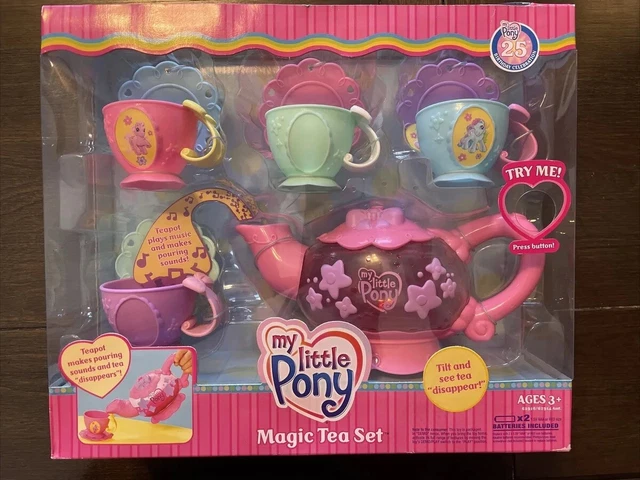 MY LITTLE PONY 2007 Magical Tea Set BNIP VERY RARE NIB $120.00 - PicClick