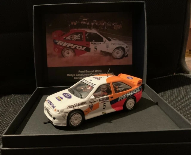 SCALEXTRIC FORD ESCORT WRC Rallye Catalunya-Costa Brava 1997 C.Sainz/L ...