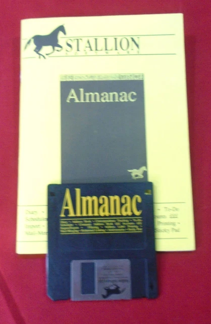 ALMANACH DISQUE & Manuel pour Acorn Risc OS Par Stallion Software 1993 ...